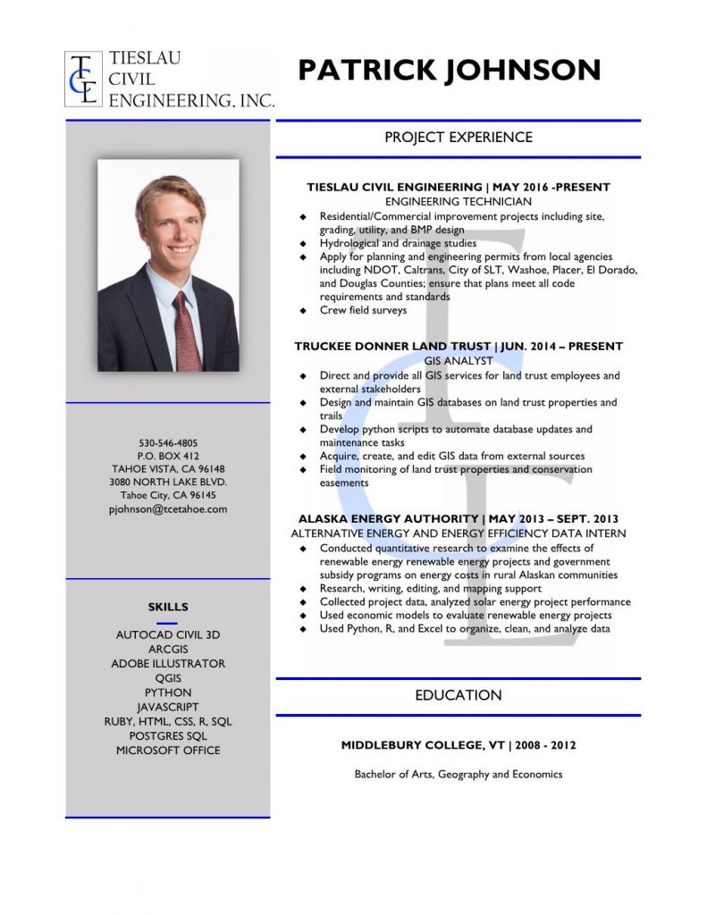 Patrick Johnson | Tieslau Civil Engineering